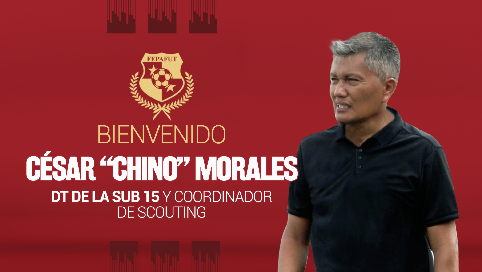 César Morales será técnico de la selección Sub-15 y coordinador de ...